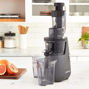 Cuisinart CSJ-300 Easy Clean Slow Juicer, Black and Grey