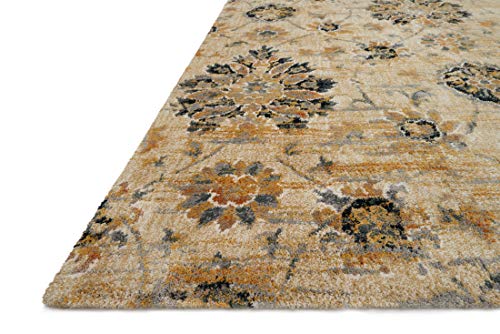 Loloi TORRANCE Area Rug, 5' x 7'6", Sand