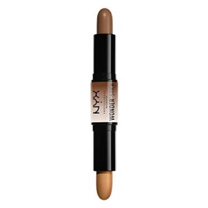 nyx professional makeup wonder stick, highlight & contour – deep rich