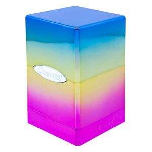 Ultra Pro Satin Tower Deck Box Hi-Gloss Rainbow