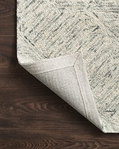 Loloi II Ziva Collection ZV-05 Sky, Contemporary 7'-9" x 9'-9" Area Rug