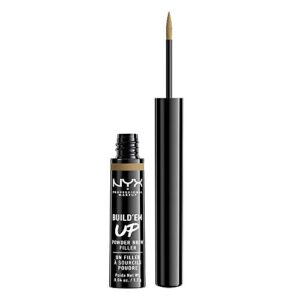 nyx cosmetics build’em up powder brow filler, blonde