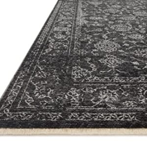 Loloi II Vance Collection VAN-09 Charcoal/Dove, Traditional 7'-10" x 10' Area Rug