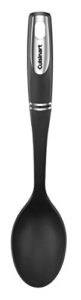 cuisinart metropolitan collection solid spoon, black