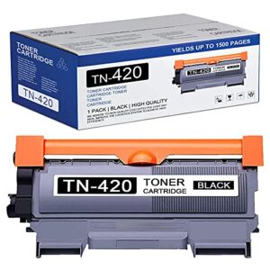 waz 1-pack tn420 tn-420 tn 420 toner cartridge compatible replacement for brother dcp-7060d dcp-7065d intellifax 2840 2940 mfc-7240 7360n printer toner cartridge.