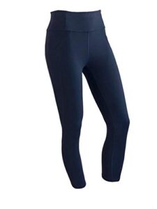 lululemon time to sweat crop 23″ – trnv (true navy) (6)