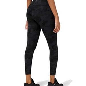 Lululemon Athletica Wunder Train Hi-Rise Tight 25inch (Black Camo, 0)