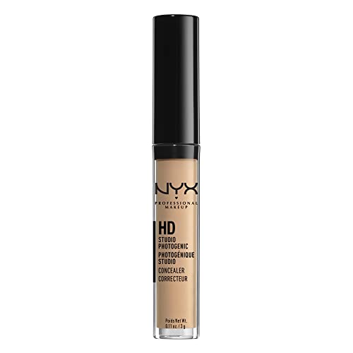 NYX PROFESSIONAL MAKEUP HD Studio Photogenic Concealer Wand, Medium Coverage - Glow (Pack of 2)