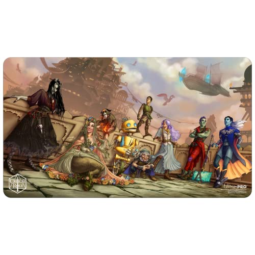 Ultra PRO - Critical Role Bells Hell Card Playmat - Protect Your Cards During Gameplay from Scuffs & Scratches, Perfect as Oversized Mouse Pad for Gaming & Desk Mat