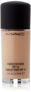 m.a.c studio fix fluid spf 15, nw25 1 oz