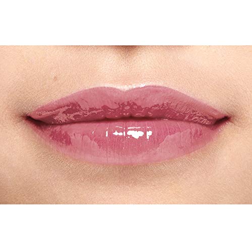 NYX PROFESSIONAL MAKEUP Candy Slick Glowy Lip Color Gloss - Cream Bee (Dusty Rose)