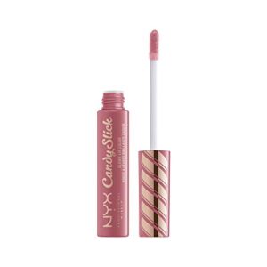 NYX PROFESSIONAL MAKEUP Candy Slick Glowy Lip Color Gloss - Cream Bee (Dusty Rose)