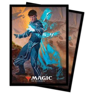 ultra pro zendikar rising jace, mirror mage deck protector sleeves