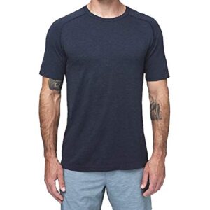 LULULEMON Men's Metal Vent Tech Short Sleeve Crew T-Shirt (True Navy, XS)