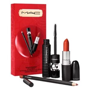 m.a.c. holiday exclusive wrapped in red lip & eye kit