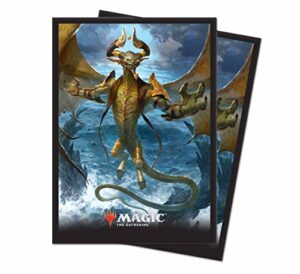 ultra pro magic: the gathering core set 2019 “nicol bolas, the arisen deck protector sleeves (80 count)