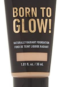 NYX PROFESSIONAL MAKEUP Born To Glow Naturally Radiant Foundation, Medium Coverage - Vanilla