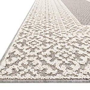 Loloi Cole Area Rug, GrayWhite