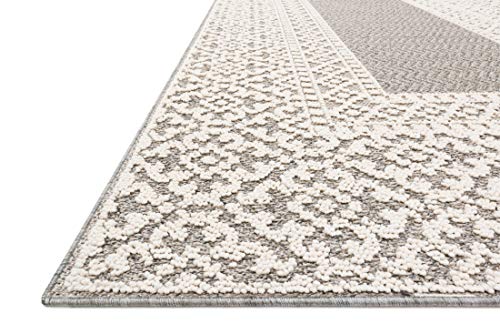 Loloi Cole Area Rug, GrayWhite