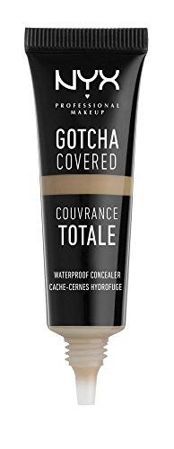 NYX Professional Makeup Gotcha Covered Concealer, No.07 Tan, 0.27 Fluid Ounce