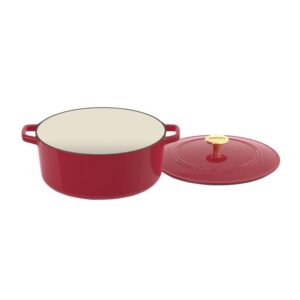 Cuisinart Oval Casserole, Red, 7 Qt