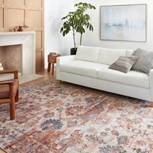 Loloi II Cassandra Collection CSN-06 Rust/Multi, Traditional 2'-6" x 5'-9" Accent Rug