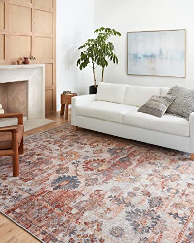 Loloi II Cassandra Collection CSN-06 Rust/Multi, Traditional 2'-6" x 5'-9" Accent Rug