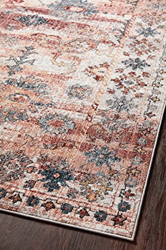 Loloi II Cassandra Collection CSN-06 Rust/Multi, Traditional 2'-6" x 5'-9" Accent Rug