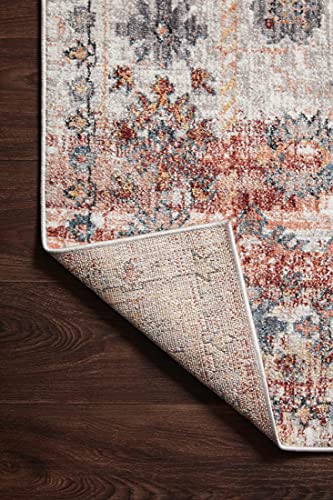 Loloi II Cassandra Collection CSN-06 Rust/Multi, Traditional 2'-6" x 5'-9" Accent Rug