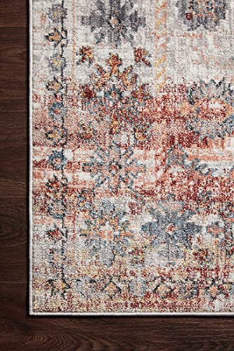 Loloi II Cassandra Collection CSN-06 Rust/Multi, Traditional 2'-6" x 5'-9" Accent Rug