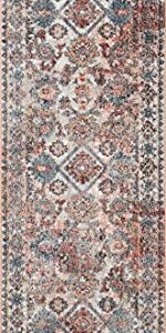 Loloi II Cassandra Collection CSN-06 Rust/Multi, Traditional 2'-6" x 5'-9" Accent Rug