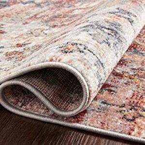 Loloi II Cassandra Collection CSN-06 Rust/Multi, Traditional 2'-6" x 5'-9" Accent Rug