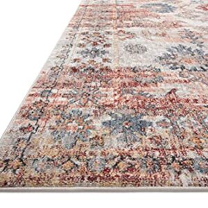 Loloi II Cassandra Collection CSN-06 Rust/Multi, Traditional 2'-6" x 5'-9" Accent Rug