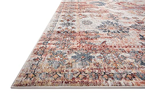 Loloi II Cassandra Collection CSN-06 Rust/Multi, Traditional 2'-6" x 5'-9" Accent Rug