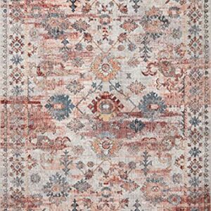 Loloi II Cassandra Collection CSN-06 Rust/Multi, Traditional 2'-6" x 5'-9" Accent Rug