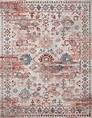 Loloi II Cassandra Collection CSN-06 Rust/Multi, Traditional 2'-6" x 5'-9" Accent Rug