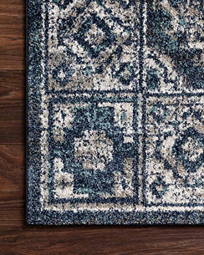 Loloi Joaquin JOA-03 Area Rugs, 1'-6" x 1'-6" Sample Swatch, multi