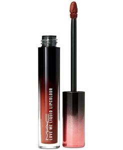 m.a.c. love me liquid lipcolour – 499 coffee & cigs