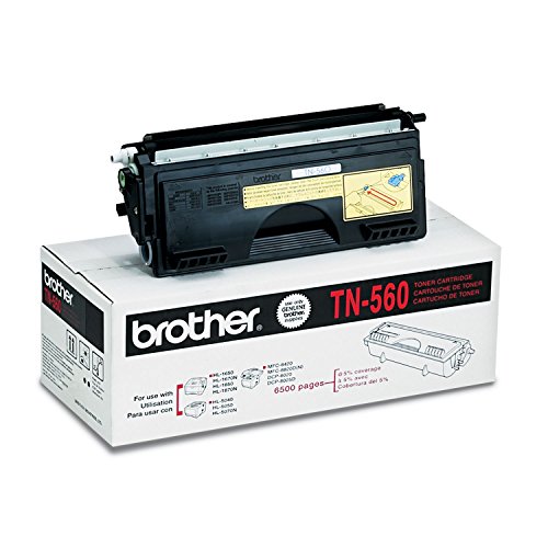 Brother TN560 High-Yield Toner Cartridge, Black - in Retail Packaging