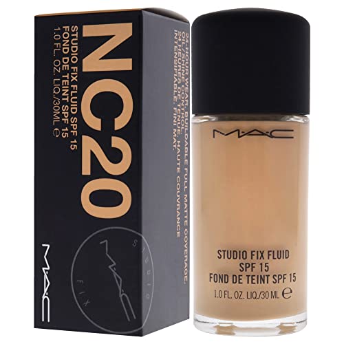 M·A·C Studio Fix Fluid SPF 15 - NC20 Foundation Women 1 oz