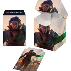 Ultra Pro - Magic: The Gathering The Brothers War 100+ Card Deck Box Card Protector - ft. Mishra. Eminent One, Protect & Store Gaming Cards, Collectible Cards, Trading Cards, Great for MTG Cards