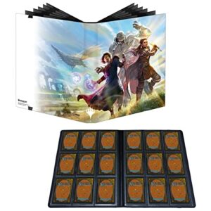 dominaria united karn and weatherlight 9-pocket pro-binder for magic: the gathering