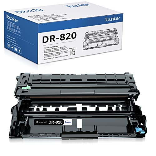 DR820 DR 820 Drum Unit Compatible for Brother DR820 DR-820 DR 820 for HL-L6200DW MFC-L5850DW MFC-L5900DW MFC-L6700DW MFC-L5800DW MFC-L5700DW HL-L5200DW HL-L5100DN Printer (Black)