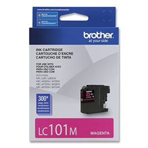 brother lc101m lc101m innobella ink, magenta