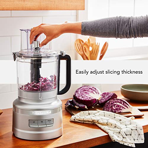 KitchenAid 13-Cup Food Processor, Contour Silver