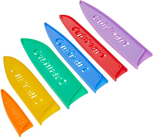 Cuisinart C55-12PR1 12-Piece Printed Color Knife Set with Blade Guards, Multicolored