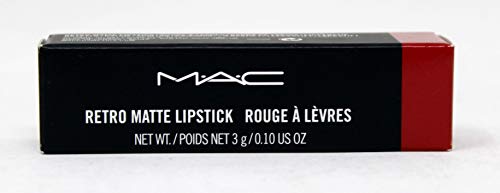 MAC Retro Matte Lipstick Ruby Woo, 1 Count, Multicolor, 0.10 Ounce