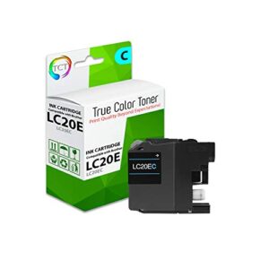 TCT Compatible Ink Cartridge Replacement for Brother LC20E LC20EBK LC20EC LC20EM LC20EY Super High Yield Works with Brother MFC-J5920DW J985DW Printers (Black, Cyan, Magenta, Yellow) - 10 Pack