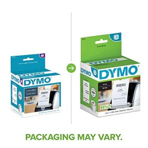 DYMO LW Continuous Labels for LabelWriter Label Printers, White,"2-1/4" x 300-Feet, 1 roll (30270)