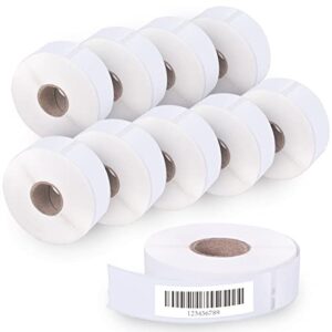 5000 labels compatible dymo 30336 (1″x 2-1/8″) multipurpose labels use for dymo labelwriter 450 450 turbo 4xl & zebra desktop printer(10 rolls 5000 labels)